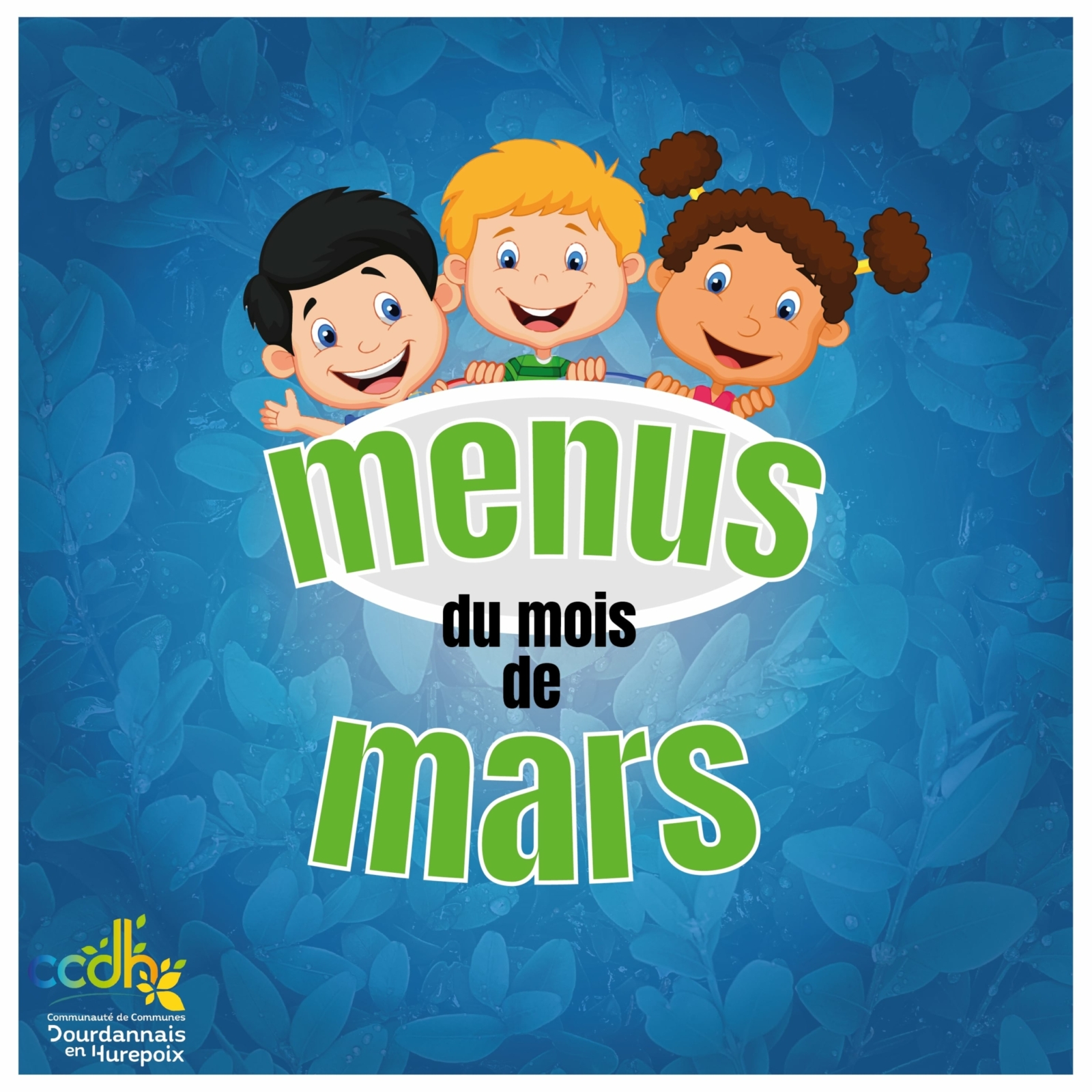 Menus de mars - CCDH