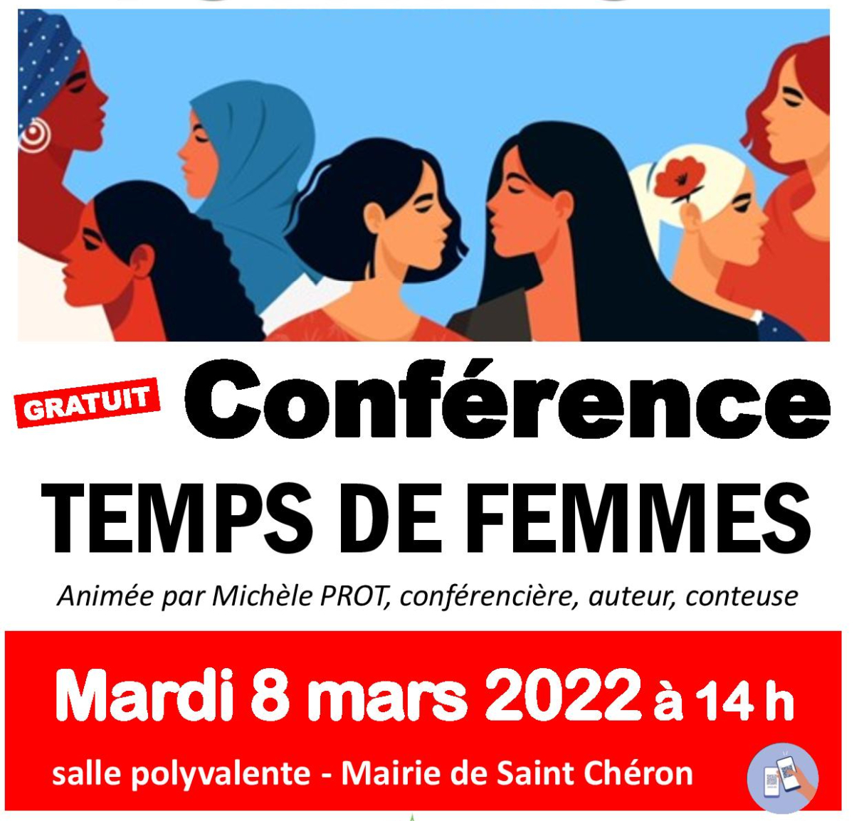 Conférence « Temps de Femmes » - CCDH