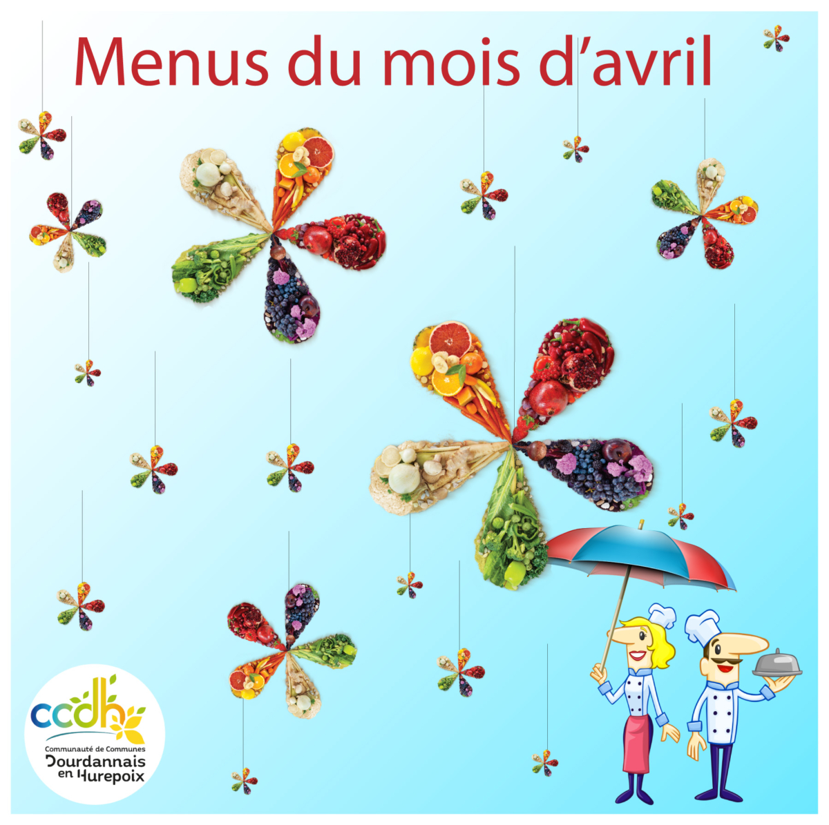 Quels menus en avril ? - CCDH