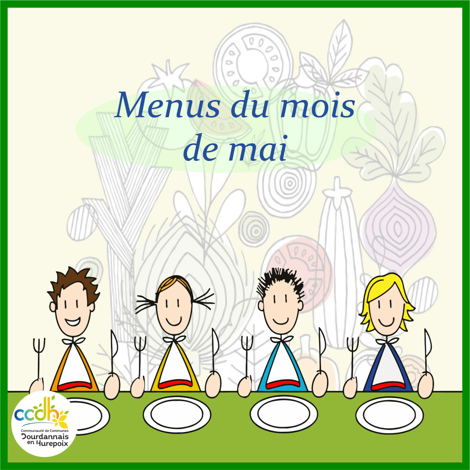 Quels menus en mai ? - CCDH