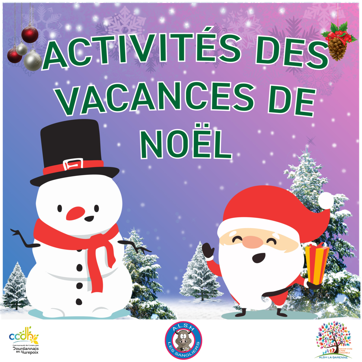 Les activités des vacances de Noël - CCDH